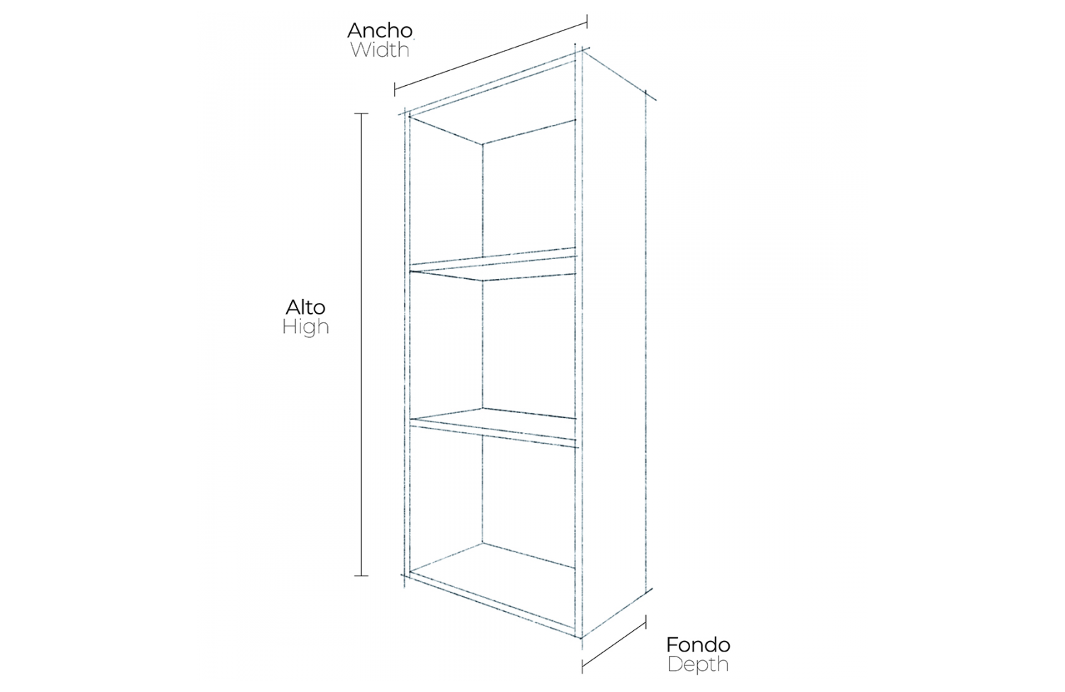 Kitchen Tall Base Unit - Height 58cm Depth | EzzyDoors